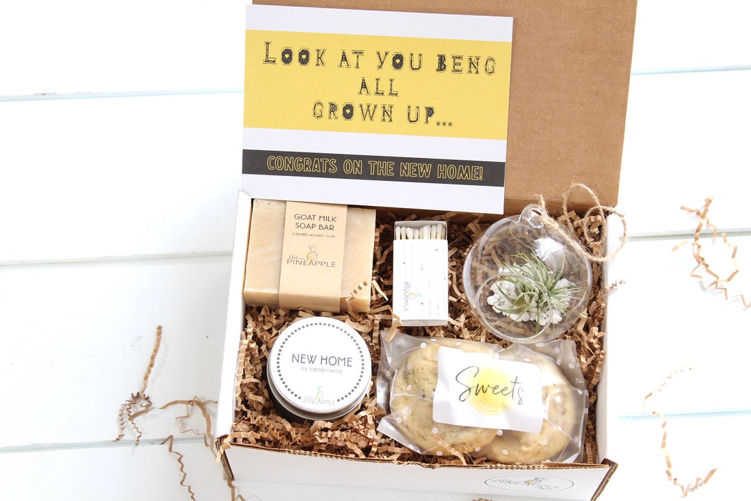 New Home Gift Box - Moving Gift Box - Moving Care Package ...
