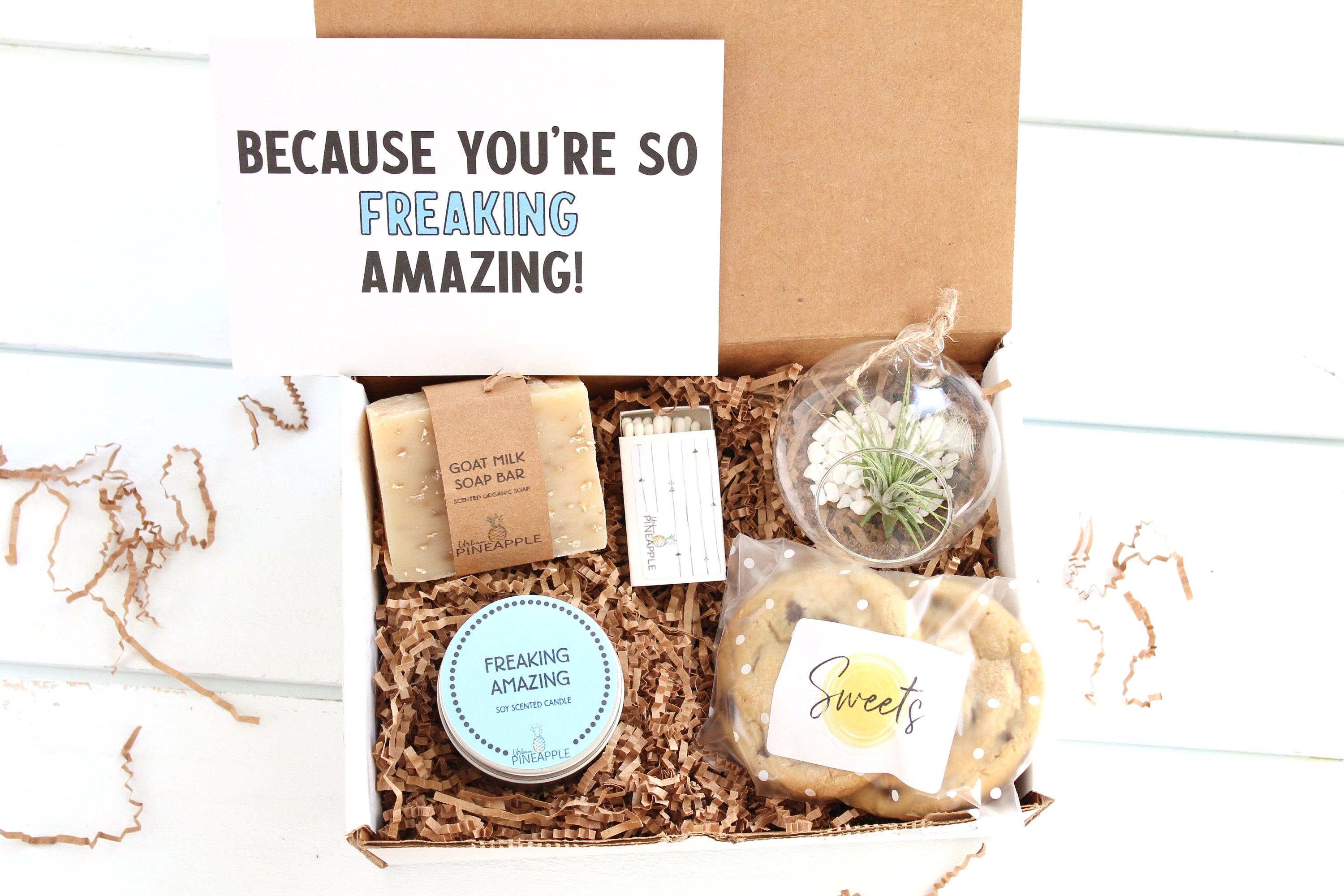 Youre Freaking Amazing Thank You Gift Box Thank You Gift | Etsy