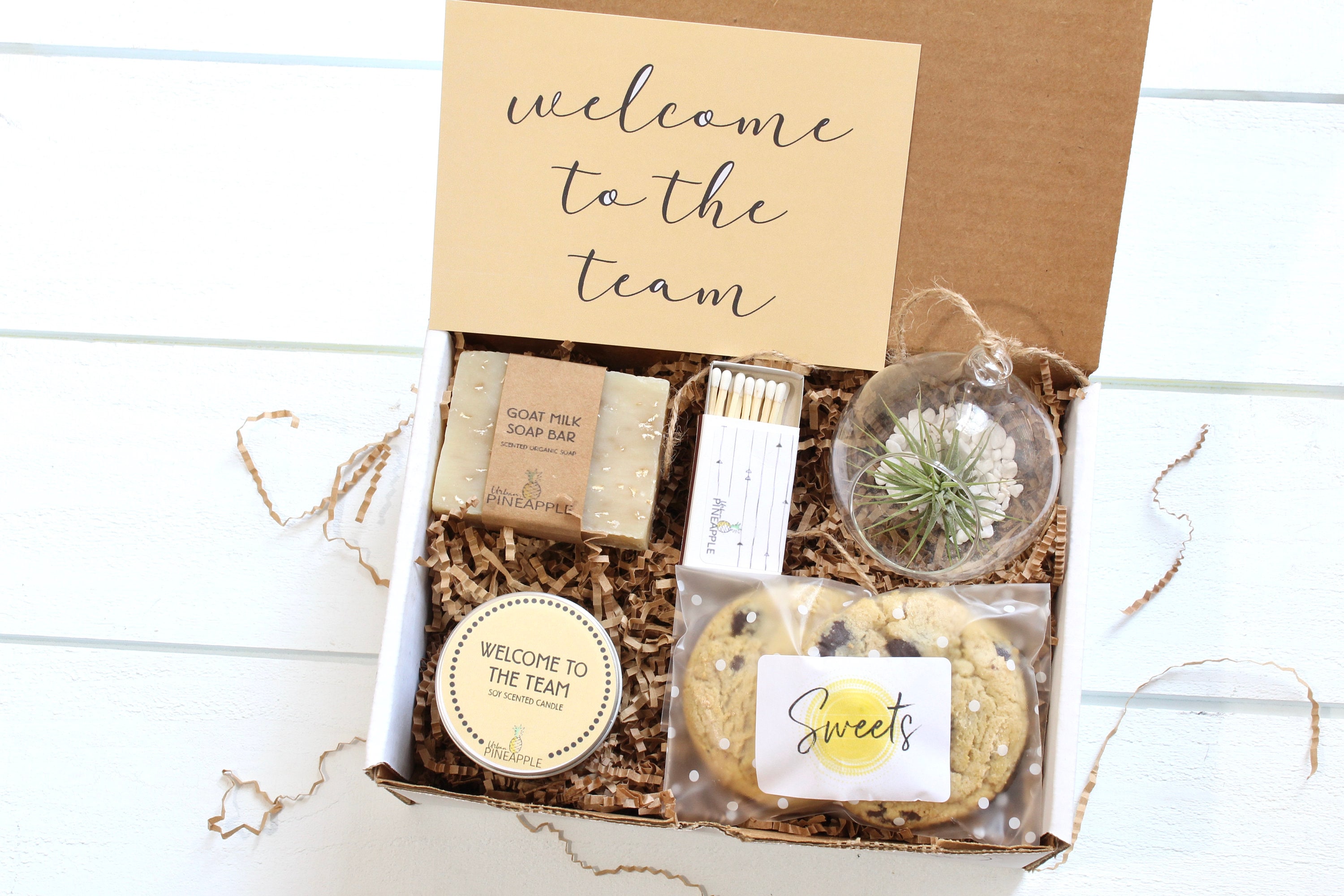 Welcome to the Team Gift Box Gift Team Member Gift Box | Etsy