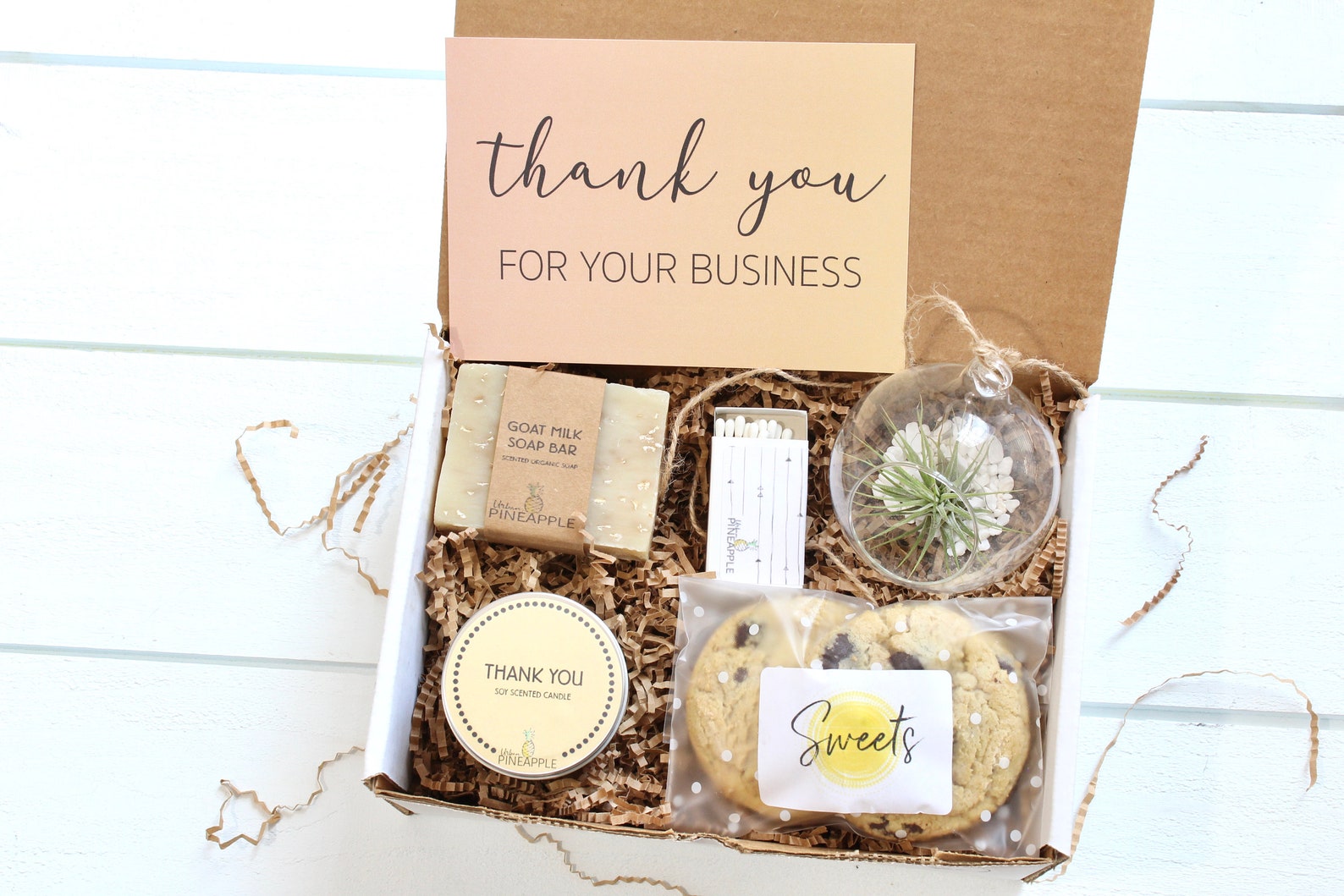 Thank You for Your Business Gift Box - Thank You Gift - Teacher Thank ...