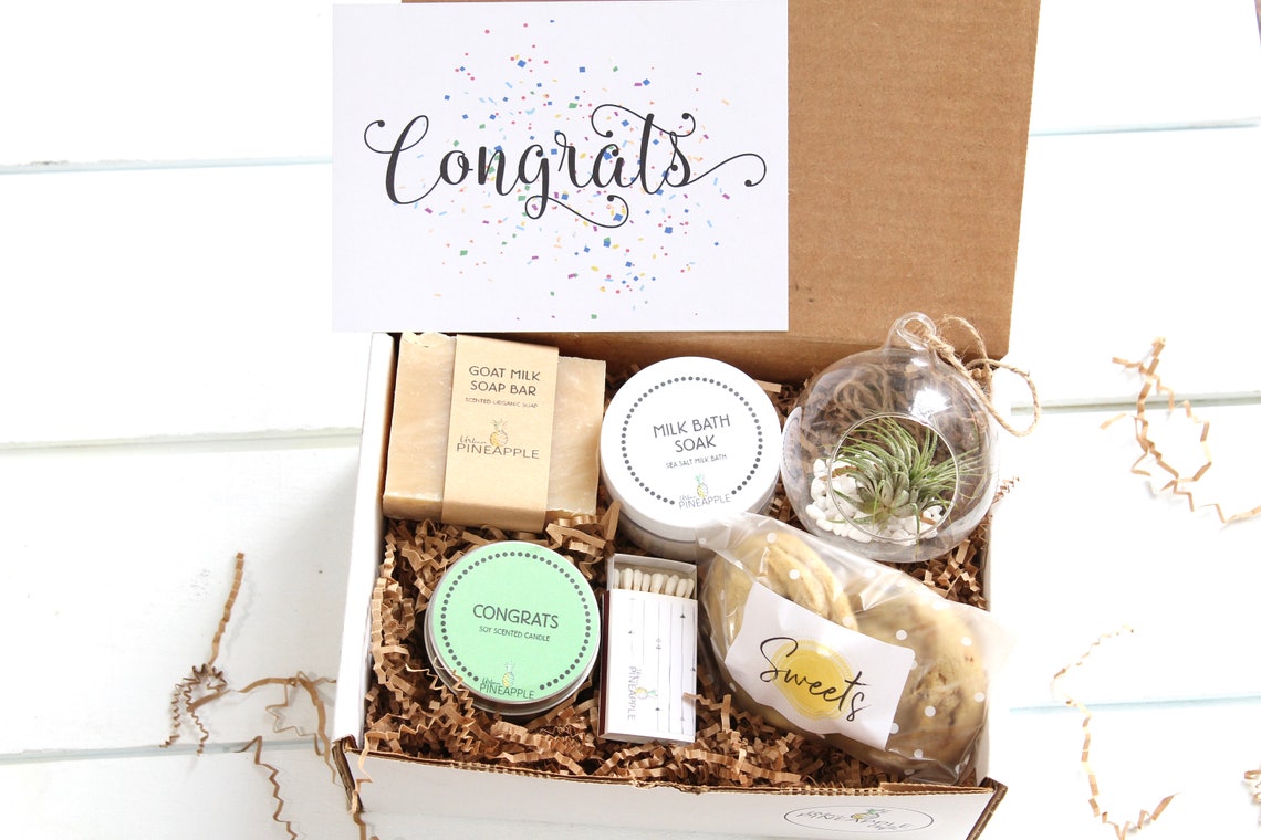Congratulations Gift Box Gift Gift Box Congratulations - Etsy