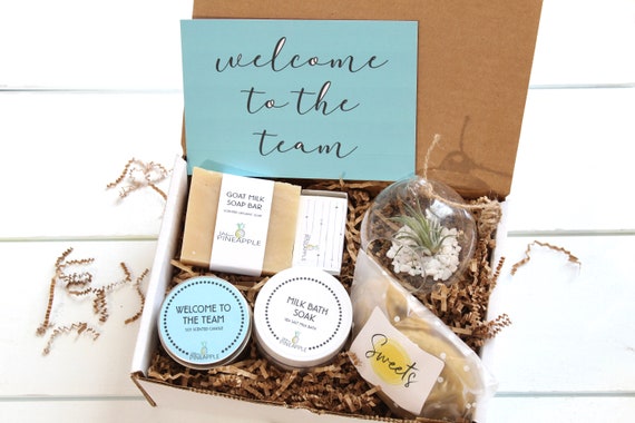 Welcome to the Team Gift Box Gift Team Member Gift Box | Etsy