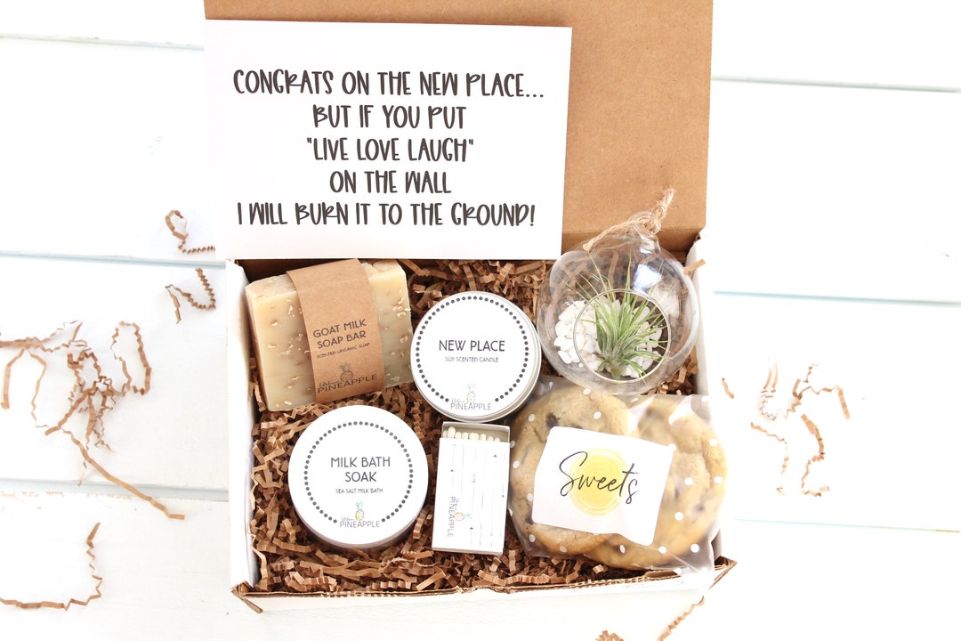 New Home Gift Box - Moving Gift Box - New Home Gift - Housewarming Gift ...
