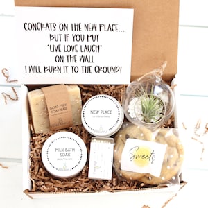 New Home Gift Box - Moving Gift Box - New Home Gift - Housewarming Gift ...