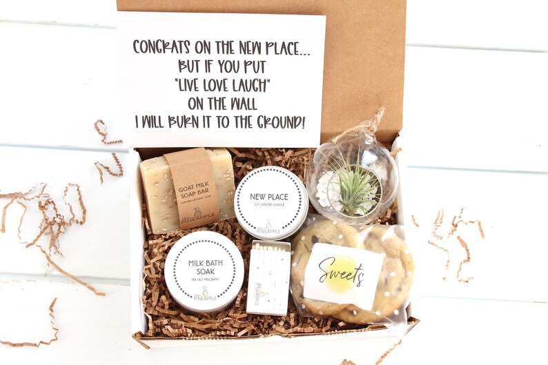 New Home Gift Box Moving Gift Box New Home Gift - Etsy