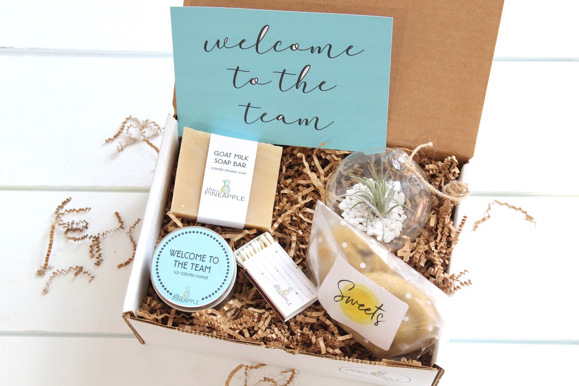 Welcome to the Team Gift Box - Gift - Team Member Gift Box ...