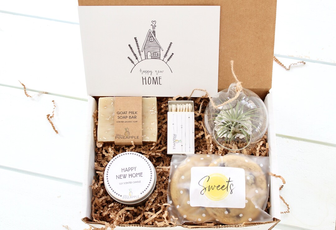 Happy New Home Gift Box - Moving Gift Box - Housewarming Gift - New ...