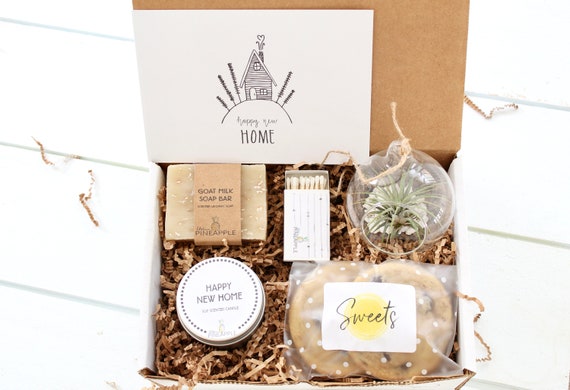 Happy New Home Gift Box Moving Gift Box Housewarming Gift - Etsy