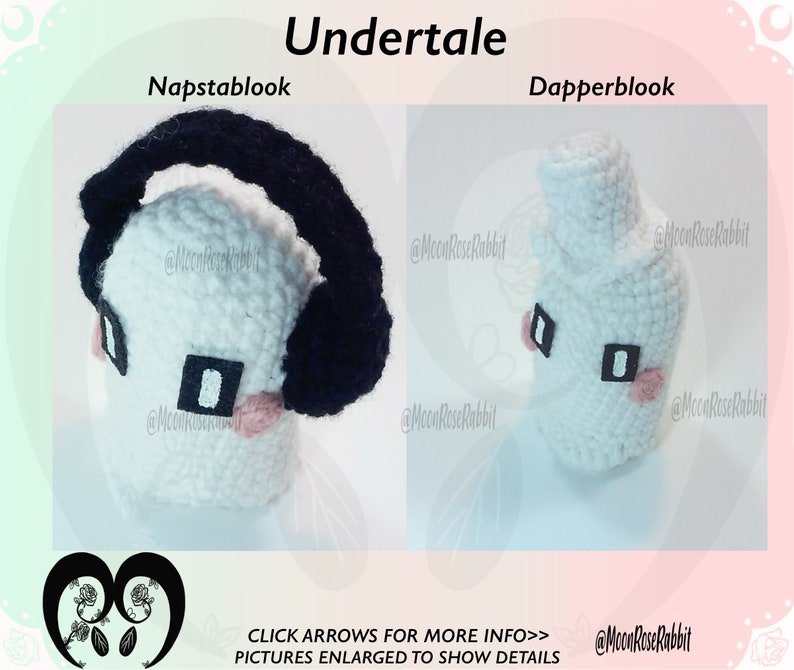 Undertale Amigurumi Set, Handmade Crochet Plush - Etsy