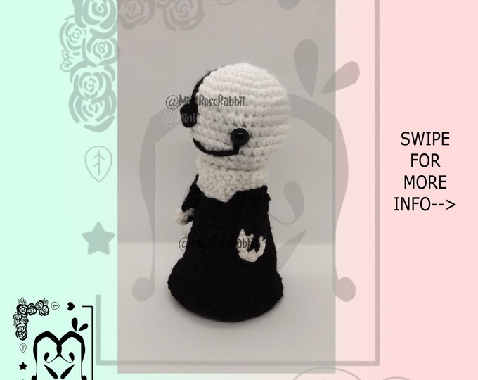 Undertale W.D. Gaster Amigurumi Undertale Plush Undertale - Etsy
