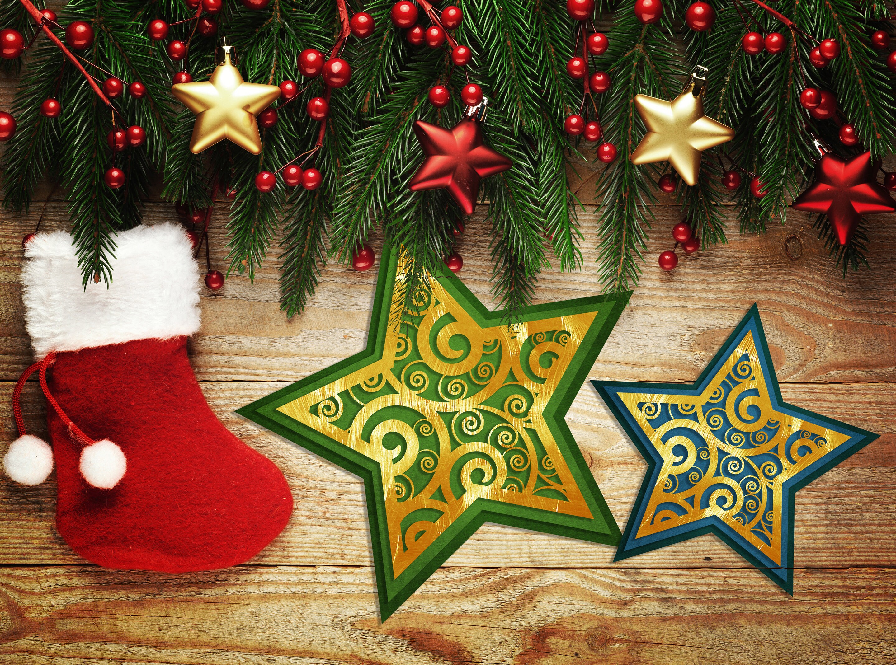 Star Filigree Layered SVG CUT File for Cricut, Glowforge & DIY Crafts ...