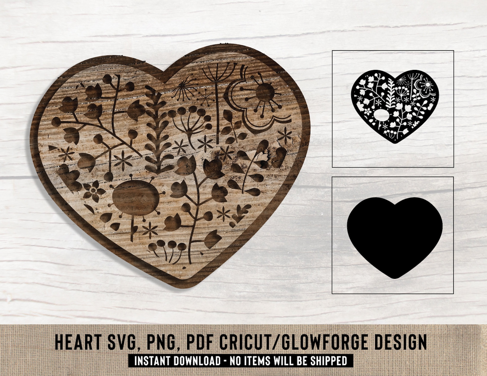 Heart Filigree Valentines Layered SVG CUT File for Cricut, Glowforge ...