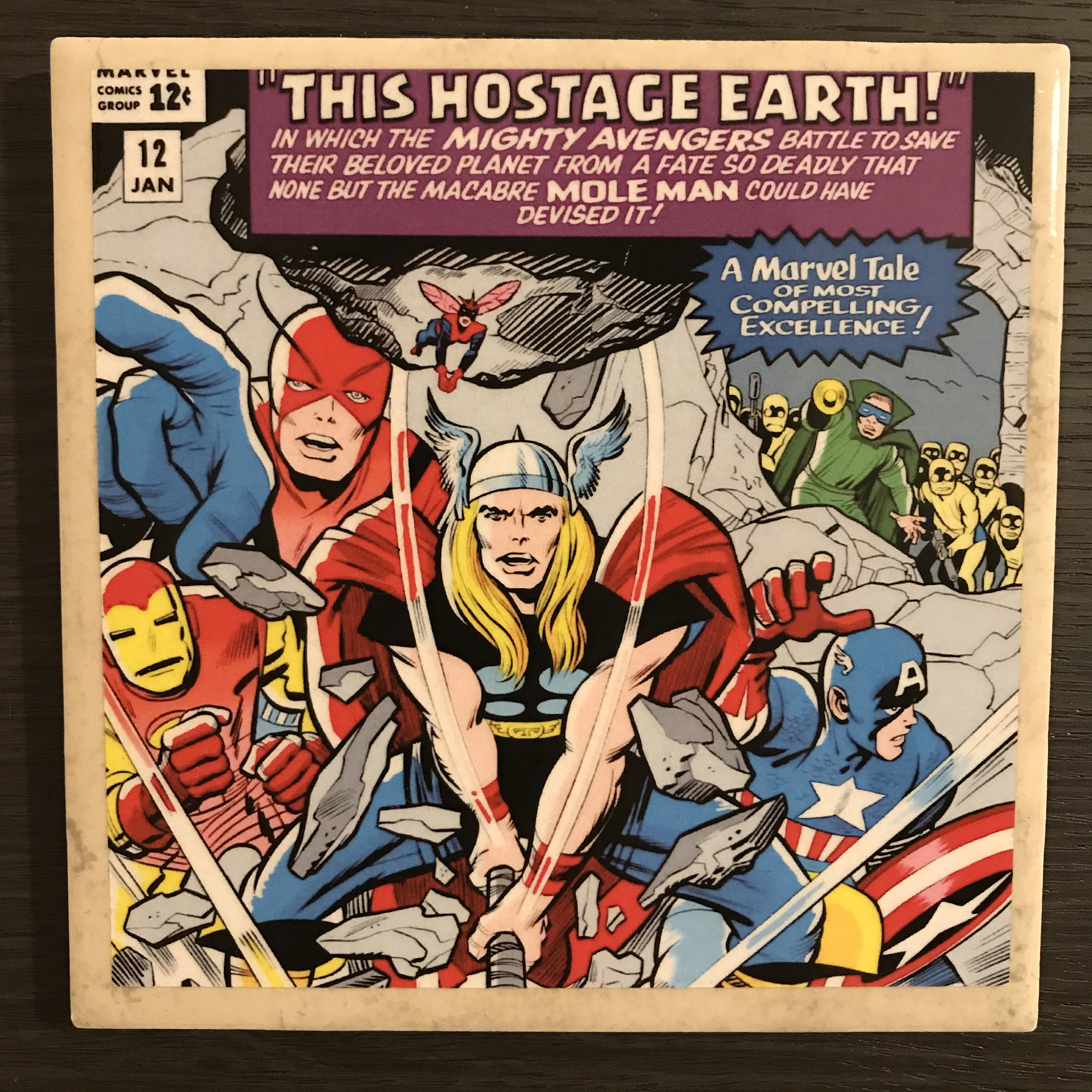 Tile Wall Art the Avengers - Etsy