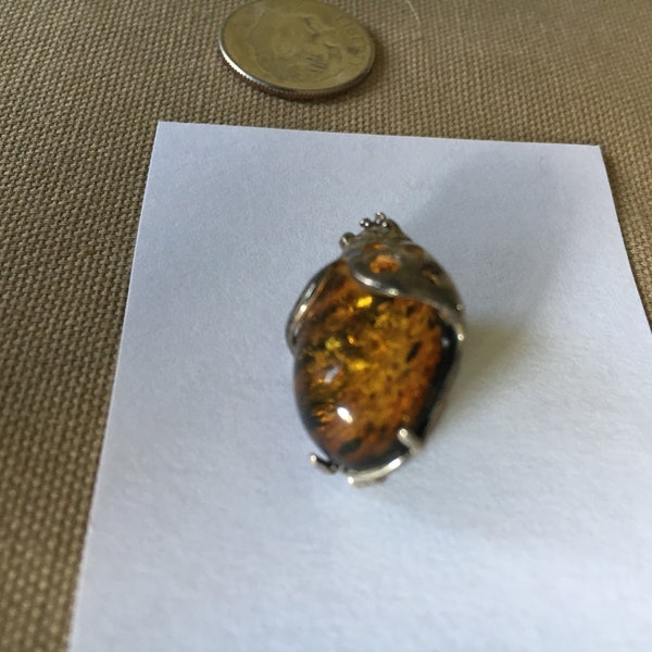 Amber Pin - Etsy