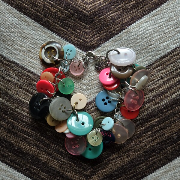 Button Jewelry - Etsy