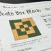 Bento Box Quilt Block - Instant PDF Pattern Download - Etsy