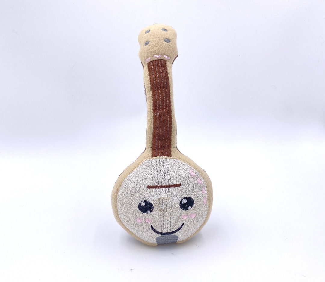 Banjo Plush Toy for Dogs or Cats - Etsy