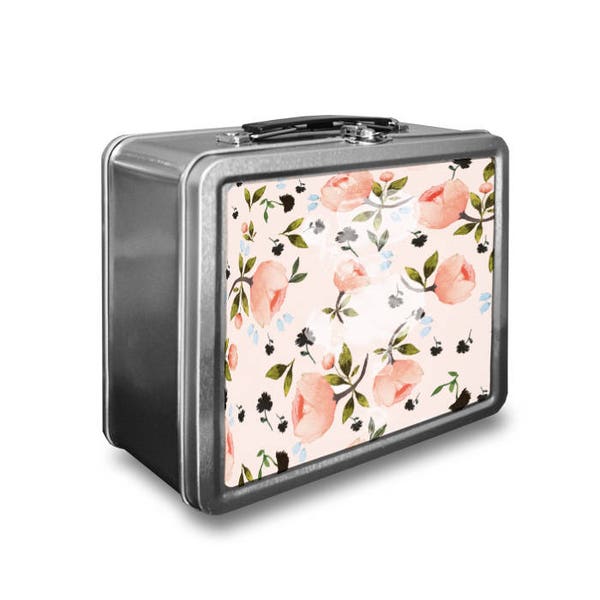 Tin Lunch Box - Etsy