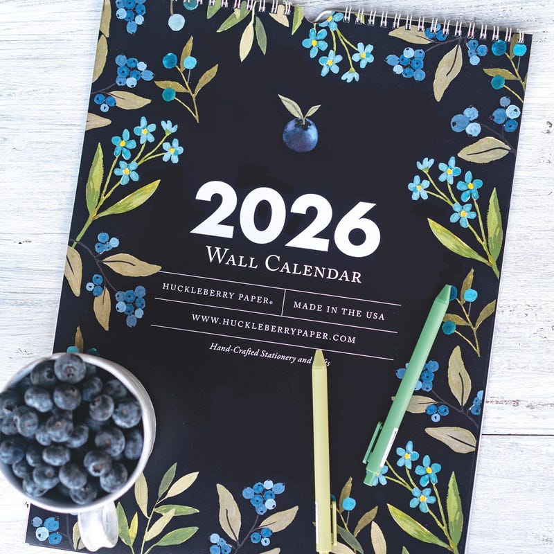 2026 Wall Calendar Fun - Etsy