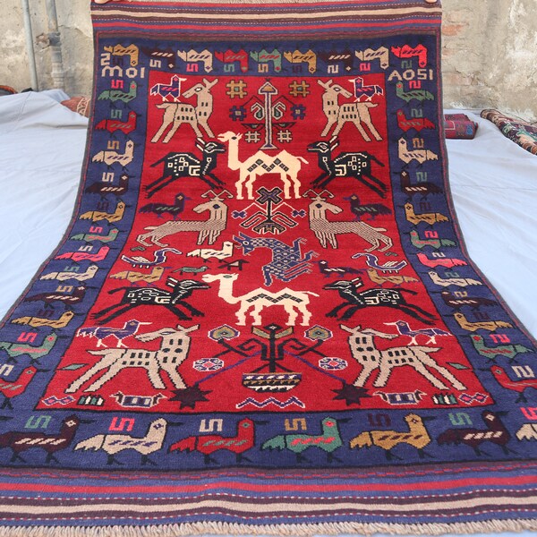 Pictorial Rug - Etsy