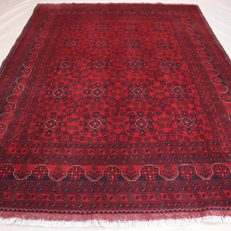 Vintage Red Worn Rug - Etsy UK