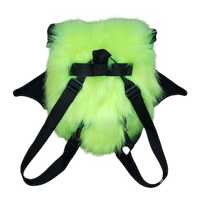 Creepy the Yellow Floof Monster Friend Backpack/messenger Bag/monster ...
