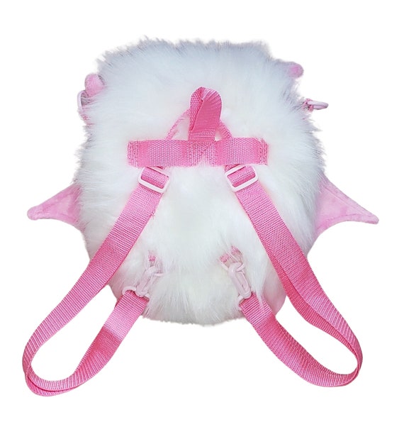 Rare Albino Floof Monster Friend BACKPACK/Messenger B… - Gem