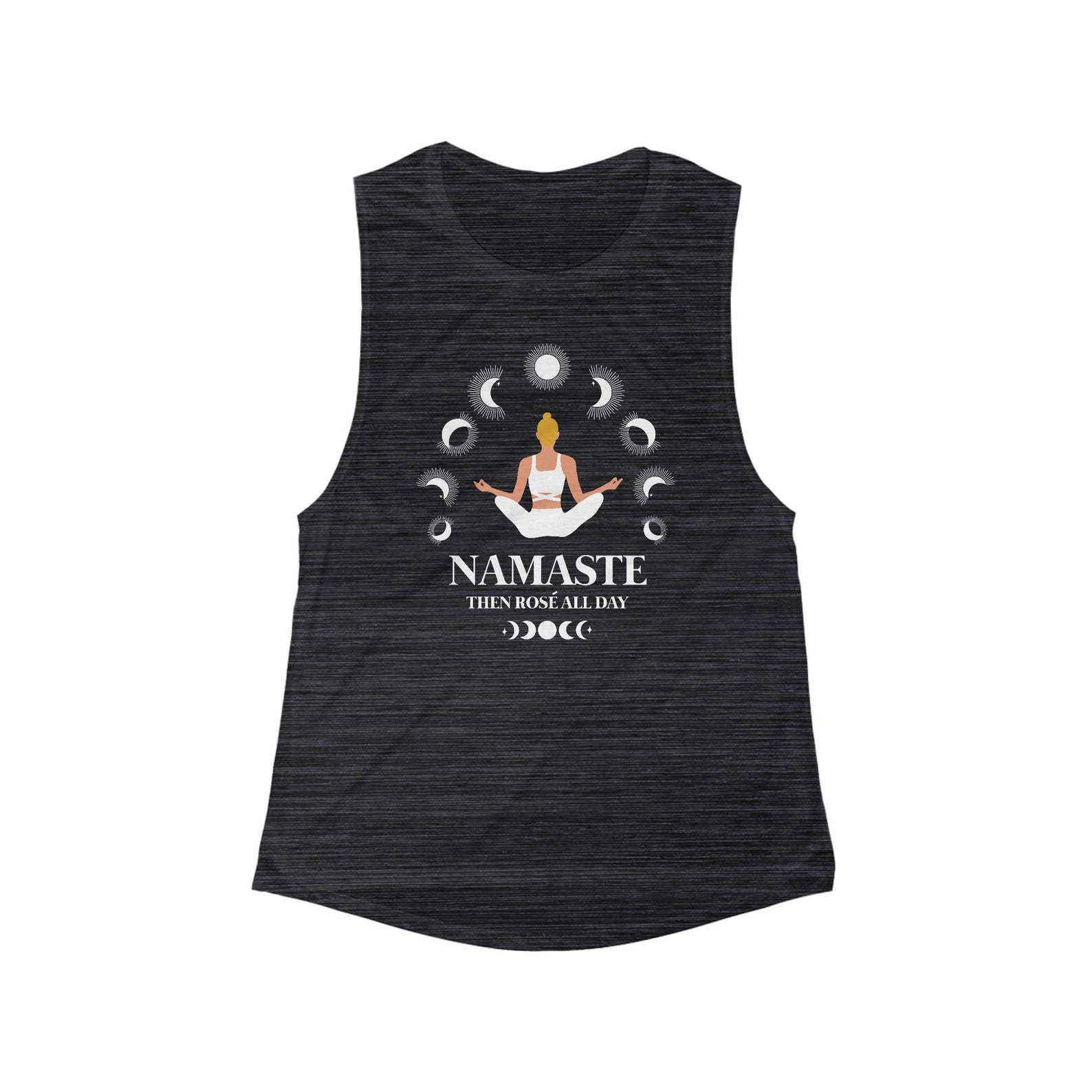 Namaste Then Rose All Day Morning Yoga Bachelorette Pilates Brunch ...