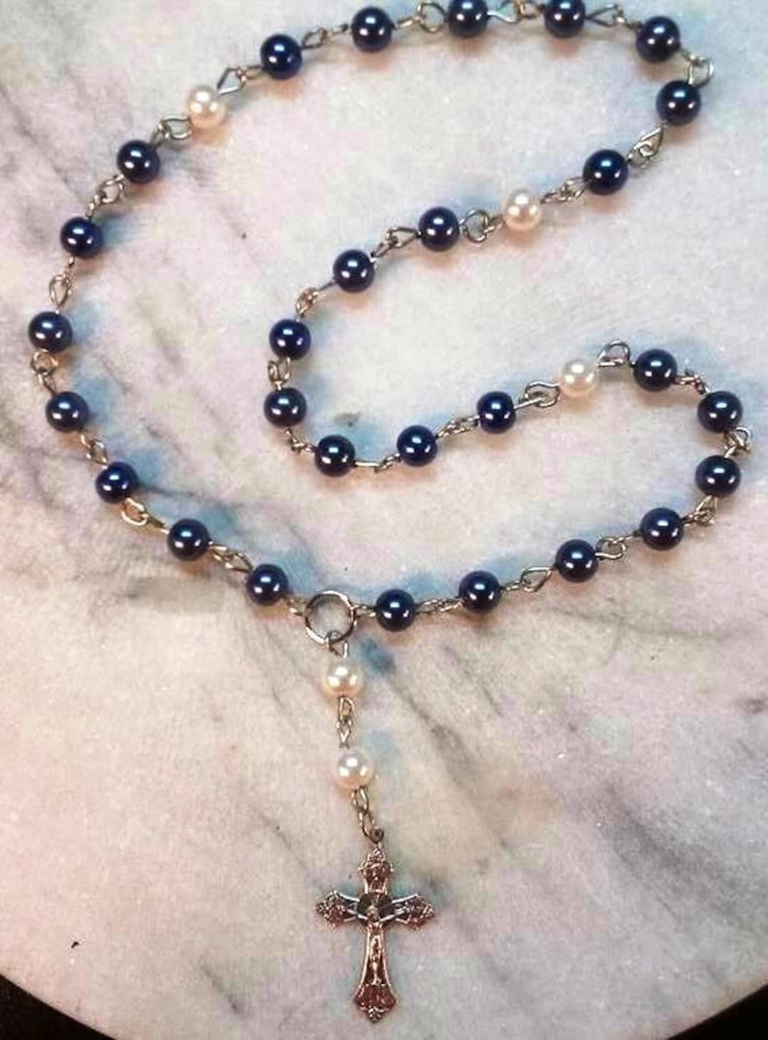 Christian Prayer Beads - Etsy
