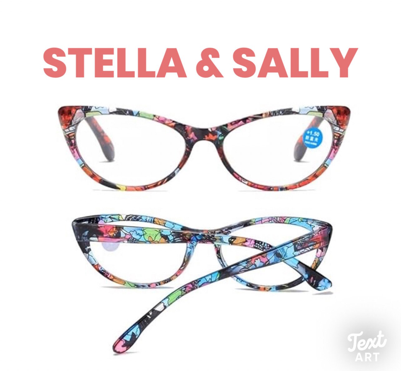 Stella Reading Glasses (anti-blue Light) - Etsy