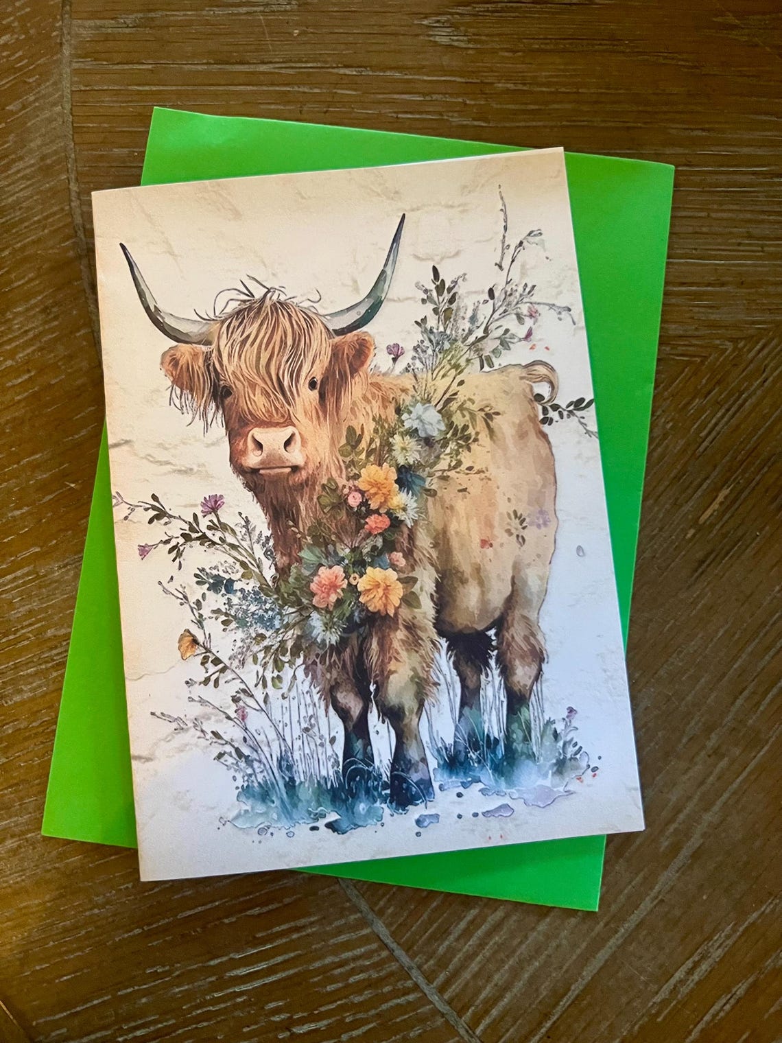 Highland Cow Cards - Etsy