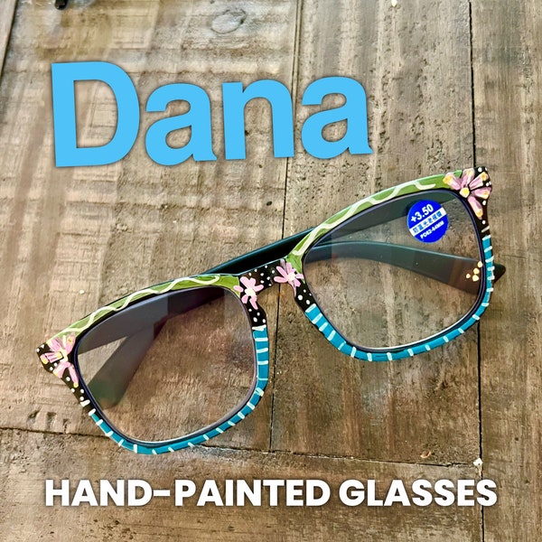 Hand Painted Glasses - Etsy