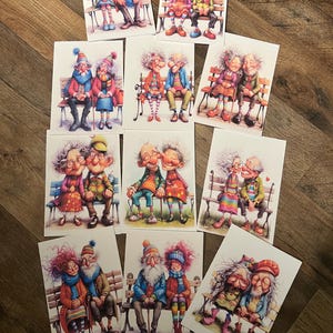 The Golden Years Cards (set of 13 Cards) - Etsy