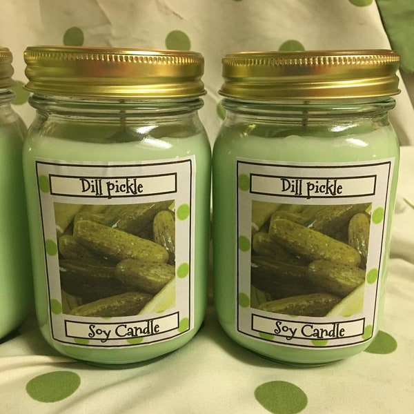 Dill Pickle Candle - Etsy