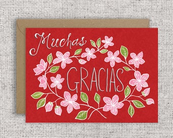 Funeral Thank You in Spanish | Etsy