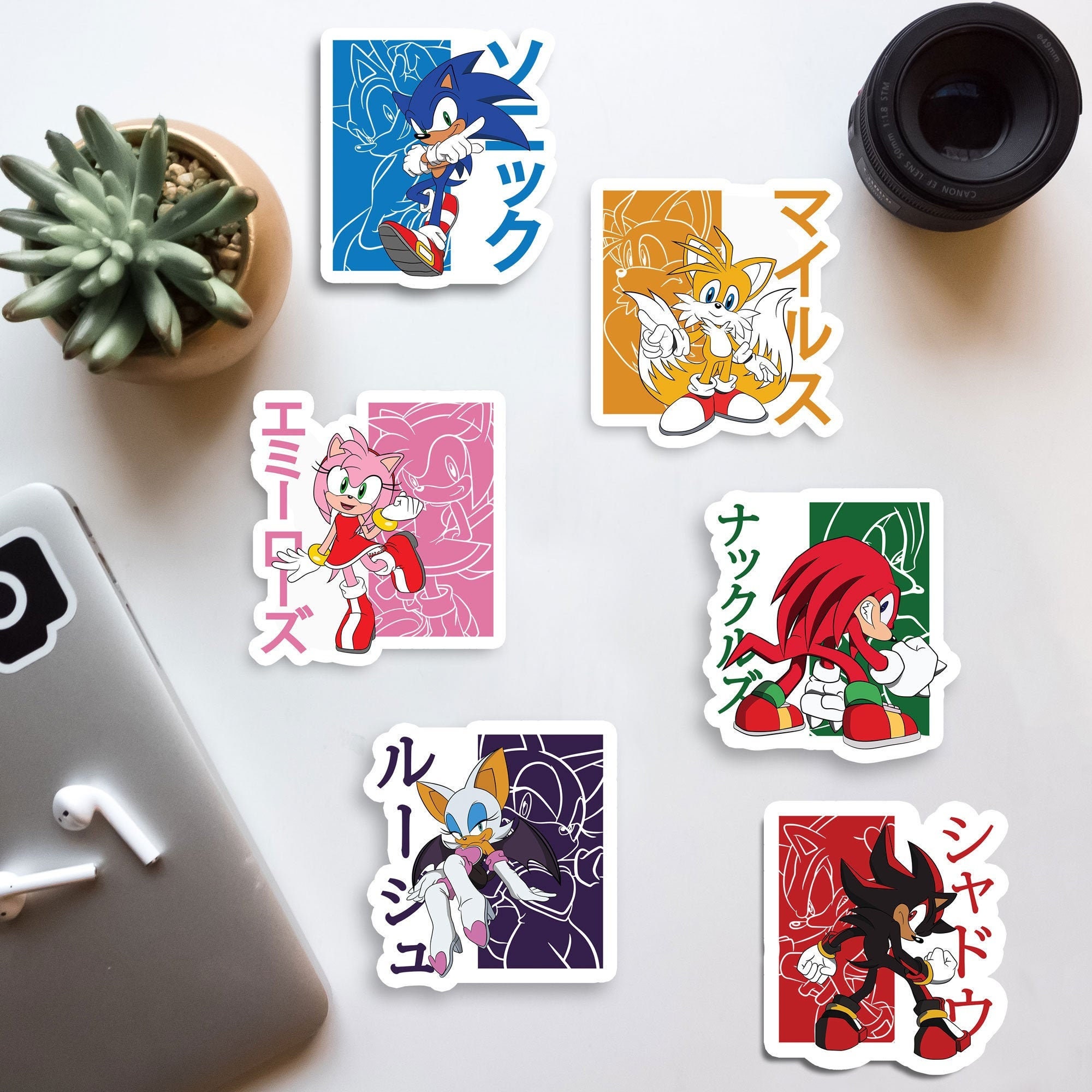 Sonic and friends: Complete Hero Sticker Set 2001 | Etsy