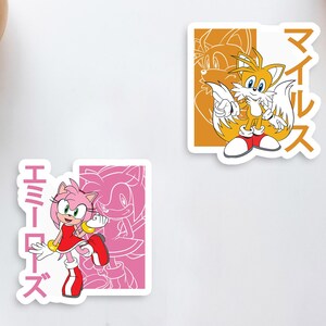 Sonic and Friends Select Sticker Set - Etsy