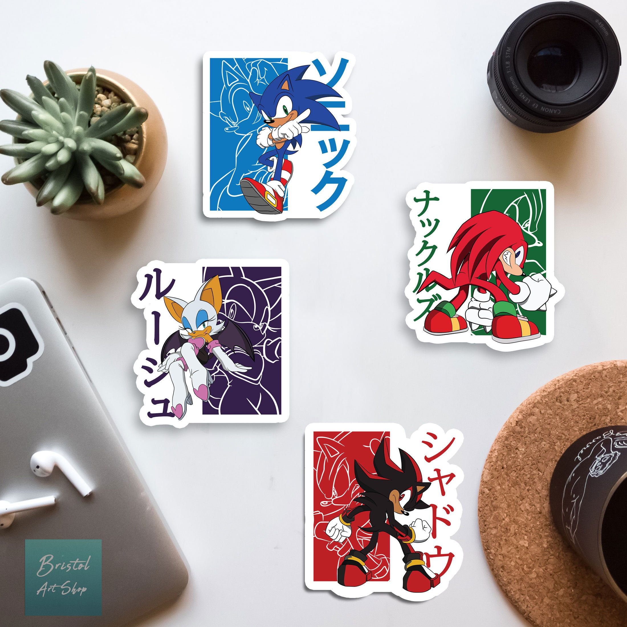 Sonic and Friends Select Sticker Set | Etsy