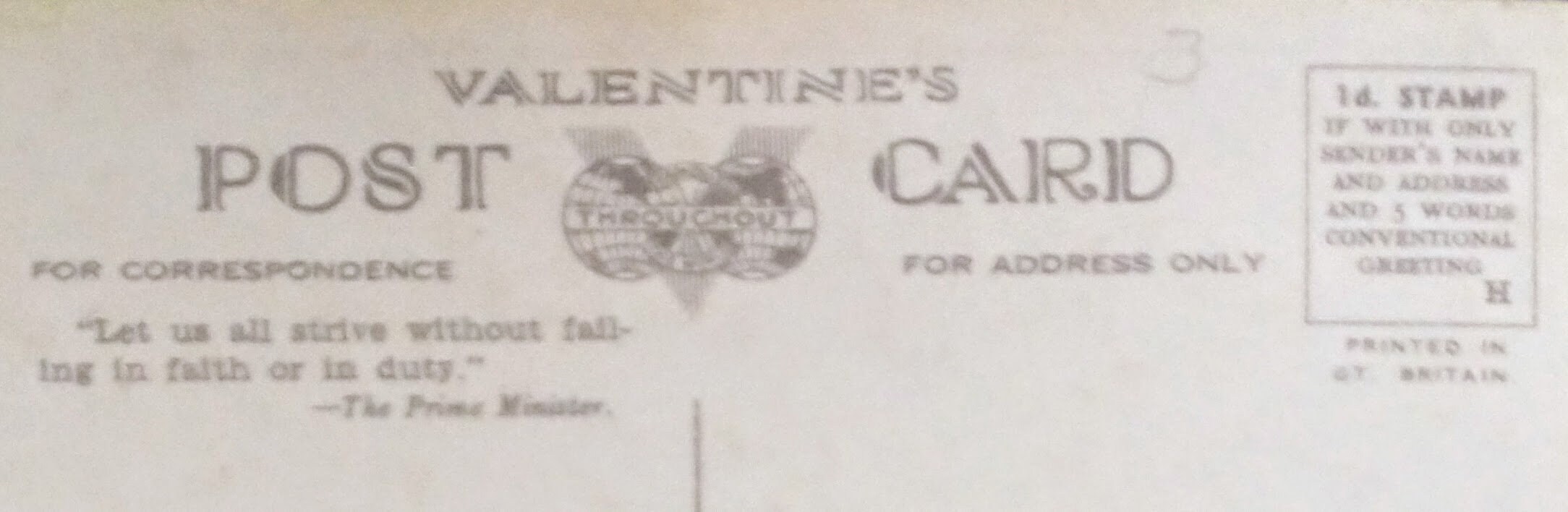 WW II British Postcards Unused. Valentine and Sons. Tuck and Sons. - Etsy