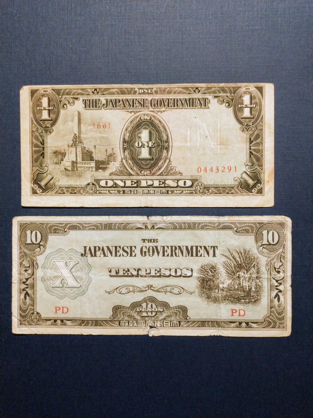 Japan Invasion Money Philippines 1941-44 Rare - Etsy