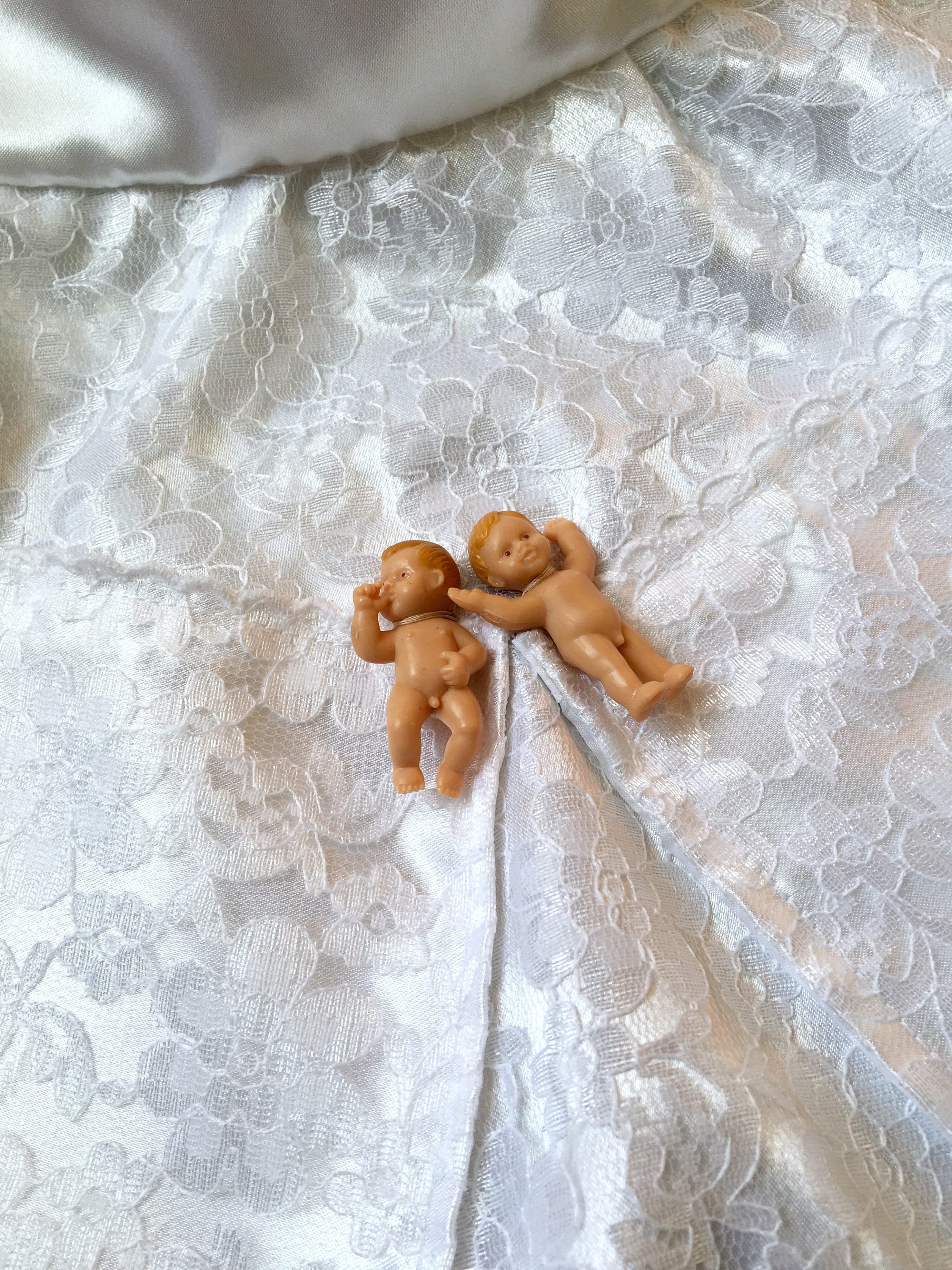 Dollar Dance Apron With Fertility Babies, Bridal Half Apron, Half Apron ...