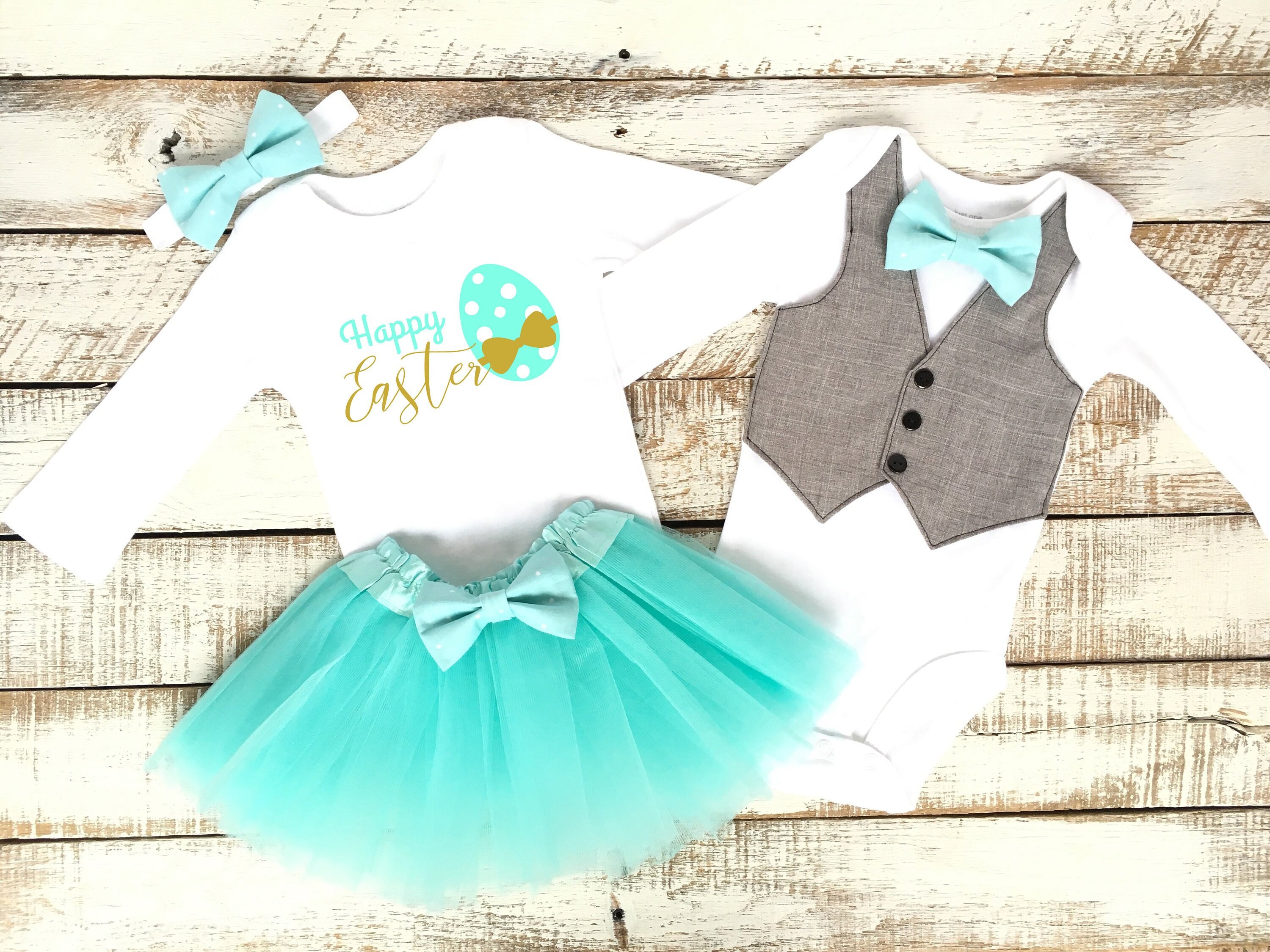 Brother Sister Matching Easter Baby Outfits Easter Outfits - Etsy
