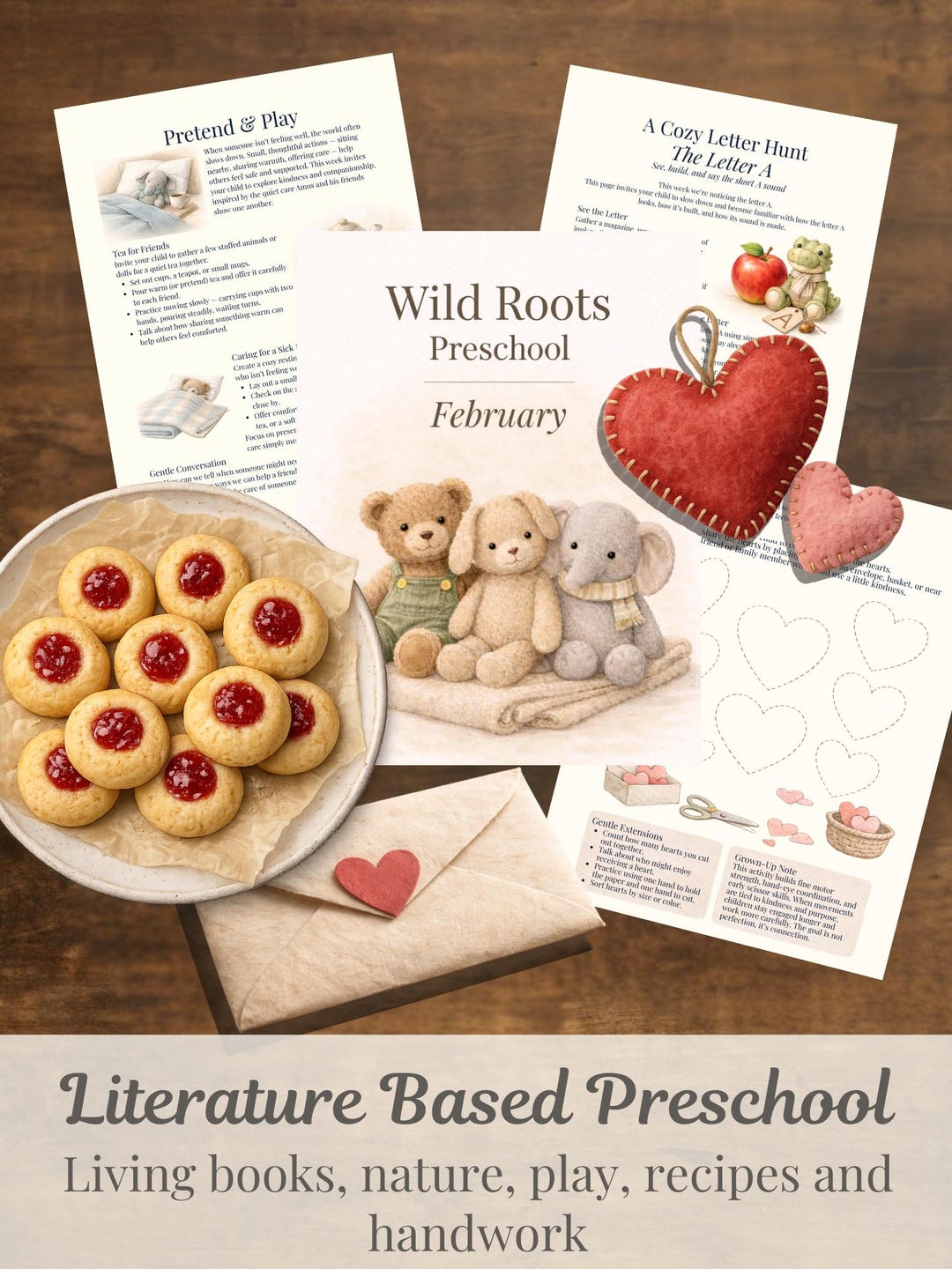 February Preschool Unit | Hands-on Learning Printable Curriculum for ...