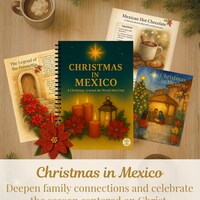 Las Posadas Poinsettia Flower Paper Craft Printable Template ELA ...