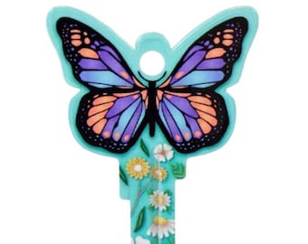 Purple Uncut House Key - Etsy