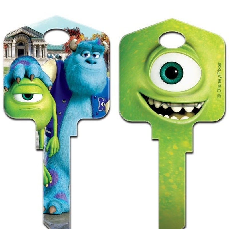 Mike Wazowski House Key - Etsy