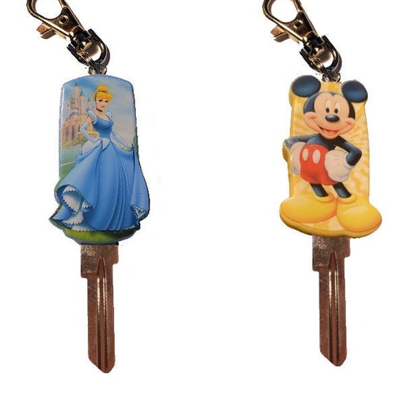 Mickey Mouse House Keychain - Etsy