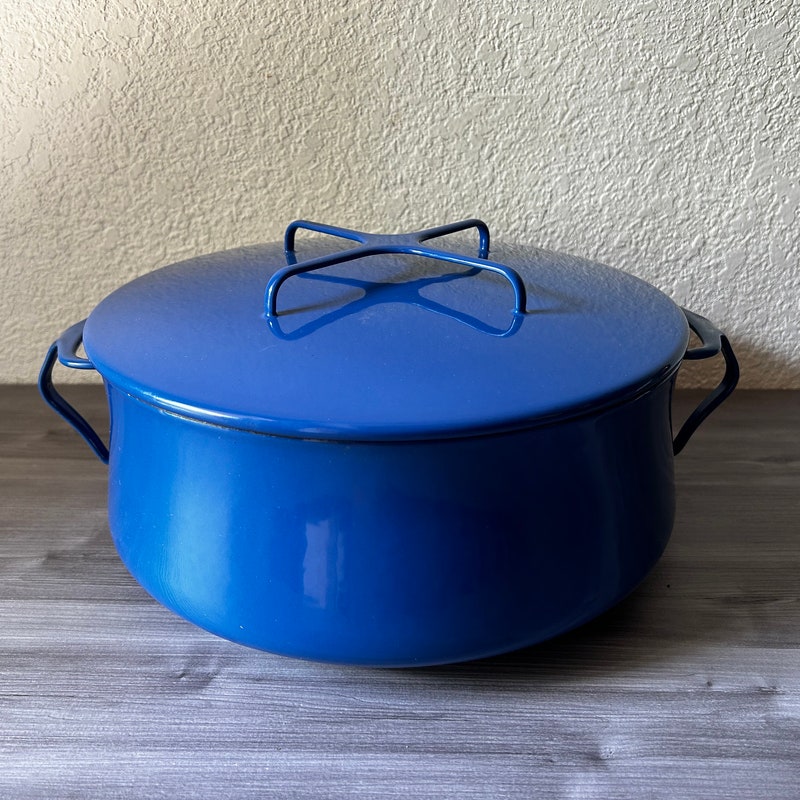 Enamel Pot With Lid - Etsy