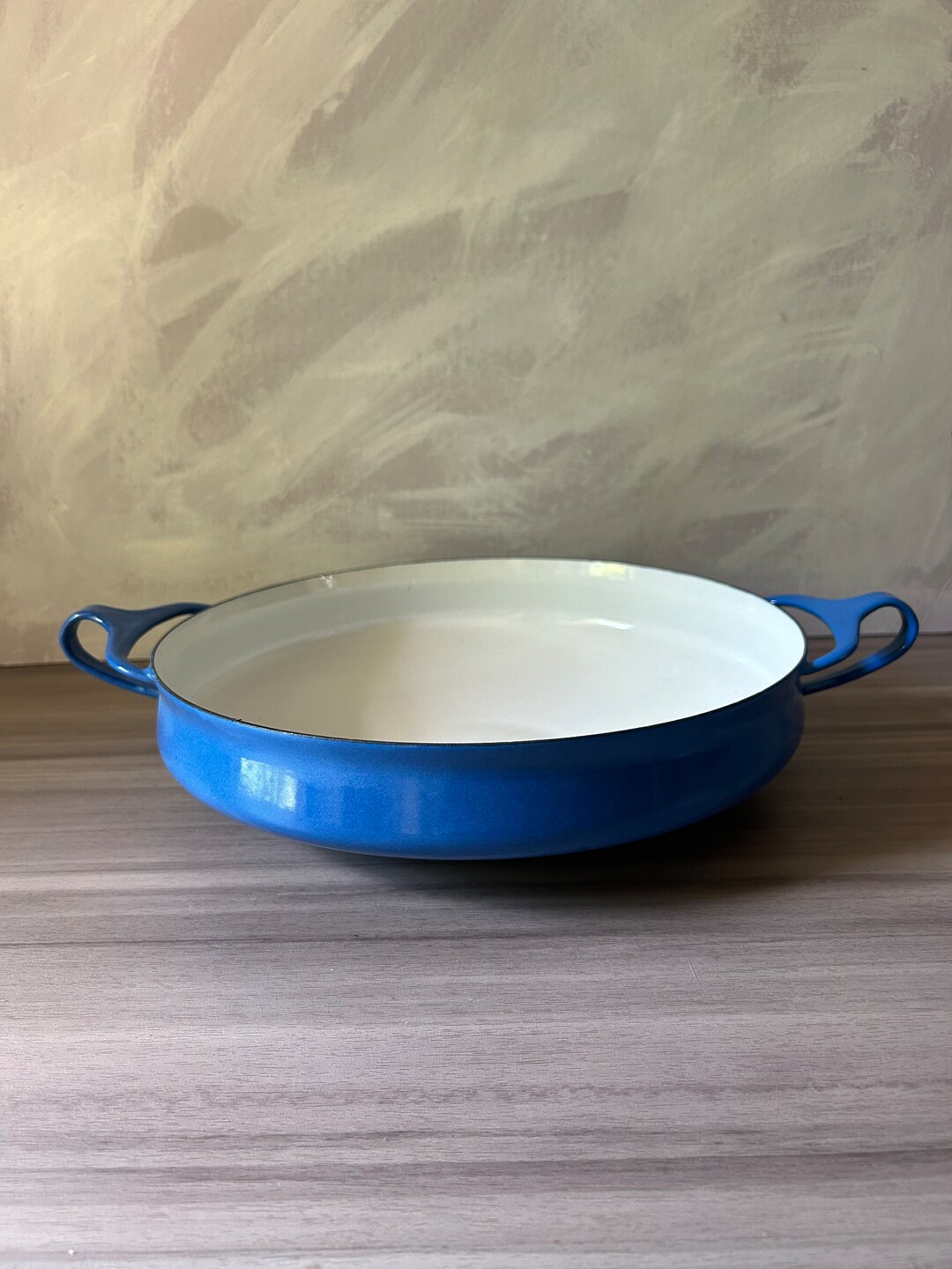 Vintage Medium Dansk Kobenstyle Enamel Paella Pan Danish Modern ...