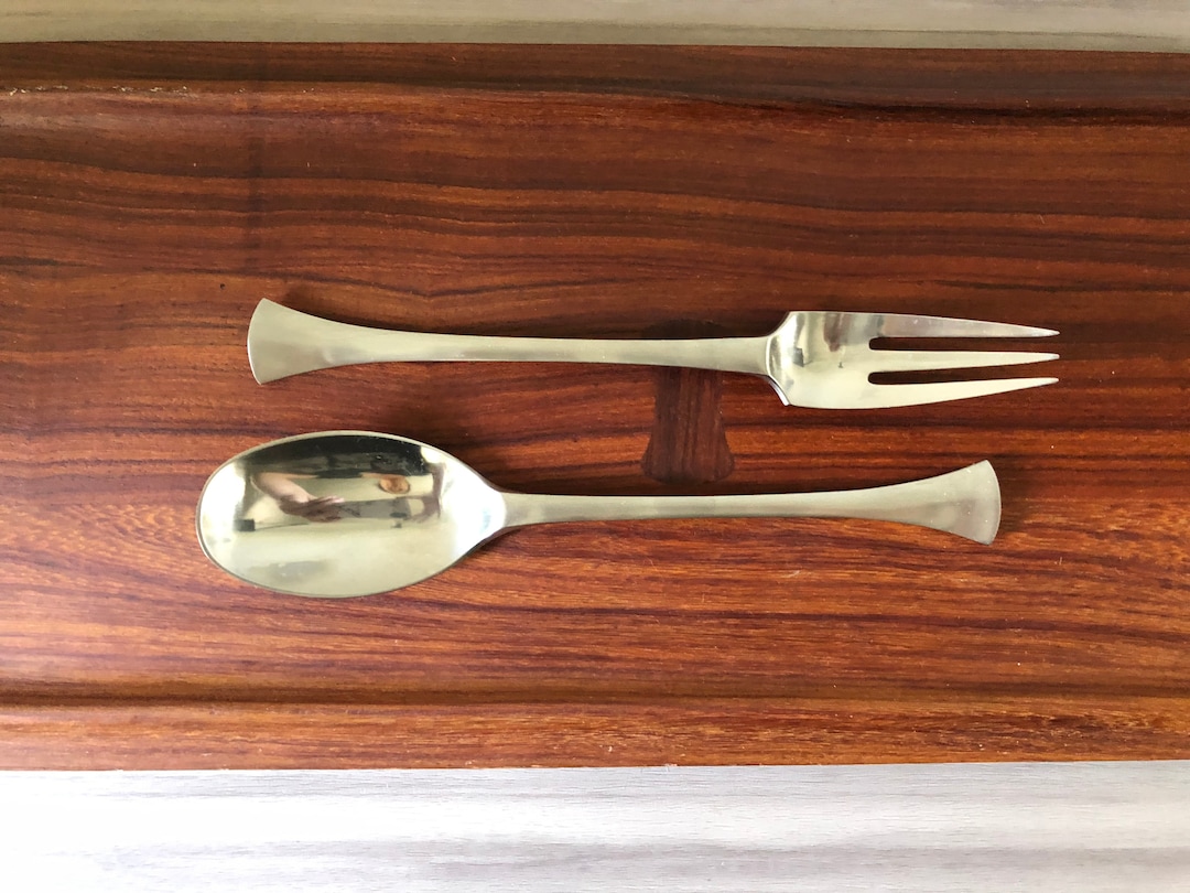 Vintage Set of Two Dansk Thistle Flatware, Jens Quisgaard Modern ...